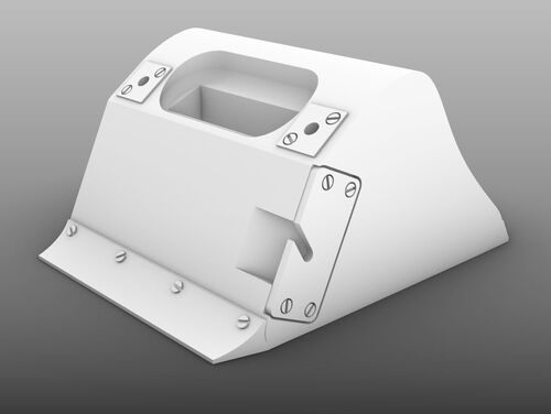 Aims 32P063 British FAA 1960's - 1980's Wheel Chock Set (4 pcs)