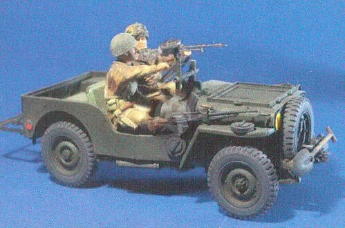 Resicast 351153A British Airborne Jeep 'Recce' Conversion WWII (For Bronco)