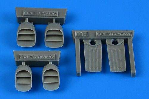 Aires 7386 Harrier AV-8A/GR.1/GR.3/FRS.1 Exhaust Nozzles (Fujimi)