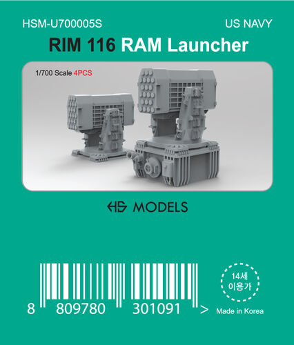HS MODELS U700005S SeaRAM RIM-116 RAM Launcher