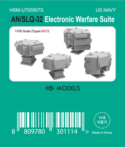 HS MODELS U700007S US Navy AN/SLQ-32 Electronic Warfare Suite