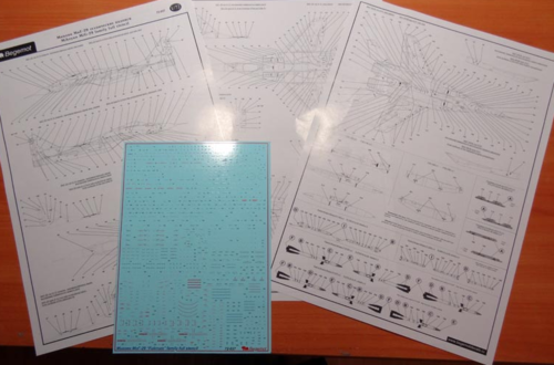 Begemot Decals 72-037 Mikoyan MiG-29 full stencil