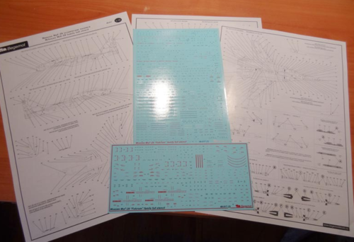 Begemot Decals 48-017 Mikoyan MiG-29 family full stencil