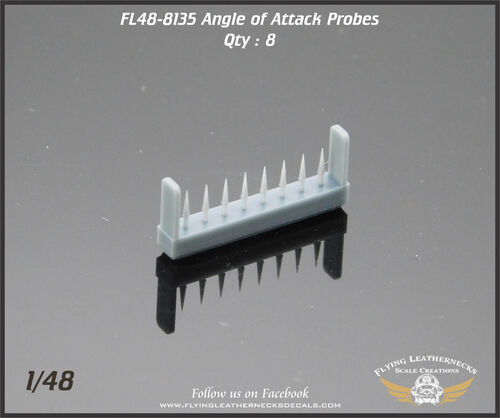 Flying Leathernecks 48-8135 AOA Probes (8 pcs / 3D-printed)