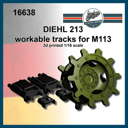 FC ModelTrend 16638 Diehl 213 Workable Tracks For M113