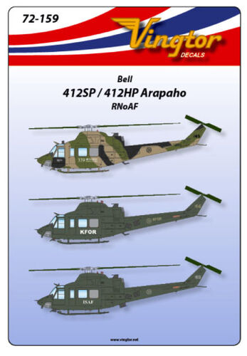 Vingtor 72-159 Bell 412 SP/HP Arapaho in RNoAF Service