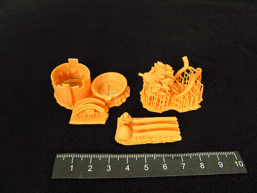 Metallic Details MDR48256 Fiat CR.42 Falco - Cowling and Engine 3D-Printed (for Italeri kits)