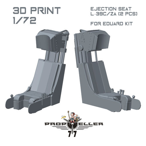 77propeller 751 Ejection Seat for L-39 C/ZA (2 pcs - for Eduard kits)