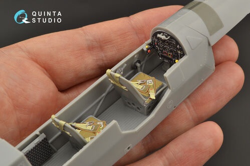 Quinta Studio QD32094 Fiesler Fi-156 C - 3D-Printed & Coloured Interior (for Hasegawa kits)