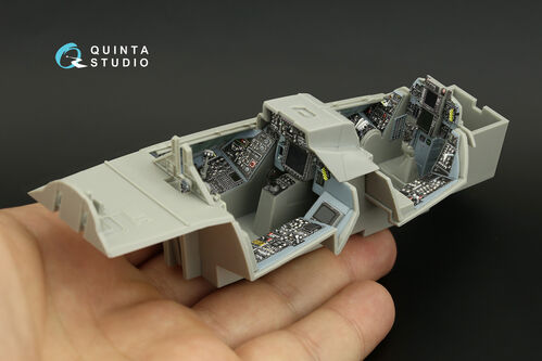 Quinta Studio QD32099 Grumman F-14 B Tomcat - 3D-Printed & Coloured Interior (for Trumpeter kits)