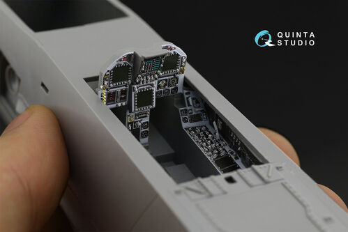 Quinta Studio QD32109 McDonnell Douglas F/A-18 C Late - 3D-Printed & Coloured Interior (for Academy kits)