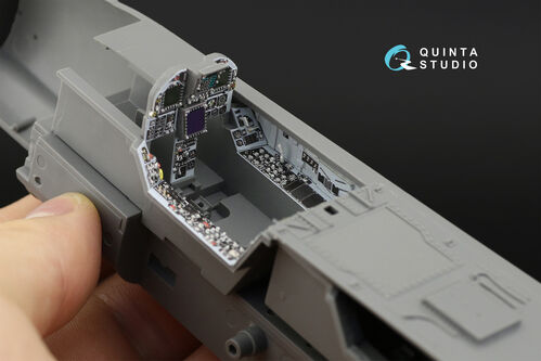 Quinta Studio QD32110 McDonnell Douglas F/A-18 A Hornet - 3D-Printed & Coloured Interior (for Academy kits)