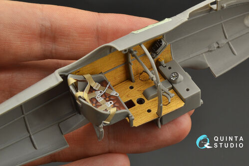 Quinta Studio QD32112 Pfalz D. III - 3D-Printed & Coloured Interior (for Roden kits)