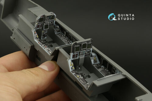 Quinta Studio QD32156 McDonnell Douglas F/A-18 D Late - 3D-Printed & Coloured Interior (for Academy kits)