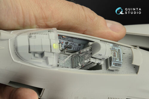 Quinta Studio QD32175 MiG-29 9-12 Fulcrum A - 3D-Printed & Coloured Interior (for Trumpeter kits)