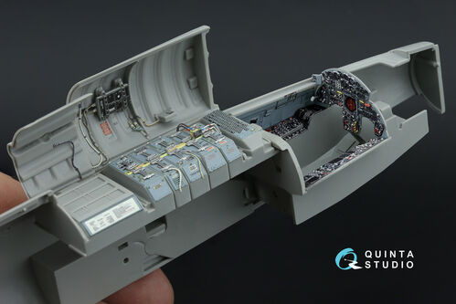 Quinta Studio QD32181 Lockheed F-104 S-ASA - 3D-Printed & Coloured Interior (for Italeri kits)