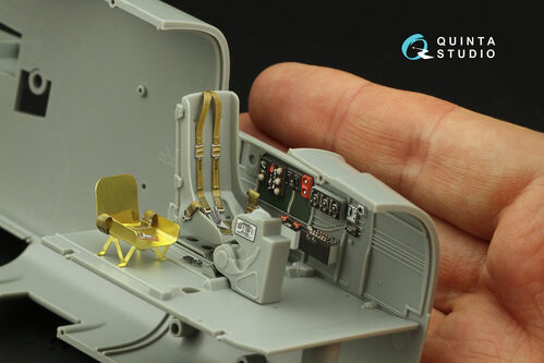 Quinta Studio QD32199 North American B-25 H Mitchell - 3D-Printed & Coloured Interior (for HK Models kits)