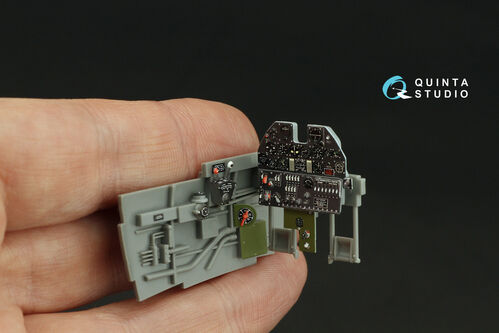 Quinta Studio QD32223 Curtiss P-40 M - 3D-Printed & Coloured Interior (for Hasegawa kits)