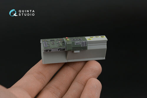 Quinta Studio QD35091 M1078 LMTV / M1083 FMTV - 3D-Printed & Coloured Interior (for Trumpeter kits)