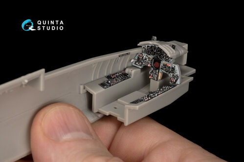 Quinta Studio QD48150 Lockheed F-104 S Starfighter - 3D-Printed & Coloured Interior (for Hasegawa kits)