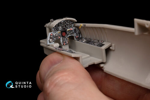 Quinta Studio QD48151 Lockheed F-104 S/ASA Starfighter - 3D-Printed & Coloured Interior (for Hasegawa kits)