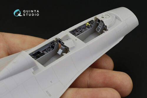 Quinta Studio QD48221 General Dynamics F-16 B - 3D-Printed & Coloured Interior (for Hasegawa kits)