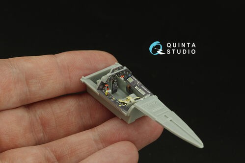 Quinta Studio QD48313 Focke Wulf Fw-190 A-3 - 3D-Printed & Coloured Interior (for Hasegawa kits)