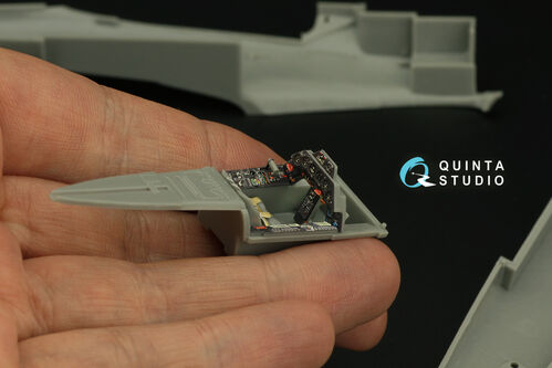 Quinta Studio QD48316 Focke Wulf Fw 190 A-4 - 3D-Printed & Coloured Interior (for Hasegawa kits)