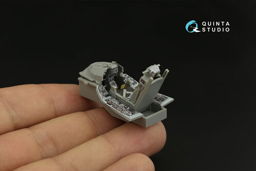Quinta Studio QD48400 General Dynamics F-16 C Block 25 - 3D-Printed & Coloured Interior (for Kinetic kits)