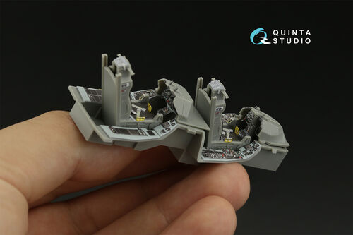 Quinta Studio QD48418 General Dynamics F-16 D Block 30 - 3D-Printed & Coloured Interior (for Kinetic kits)