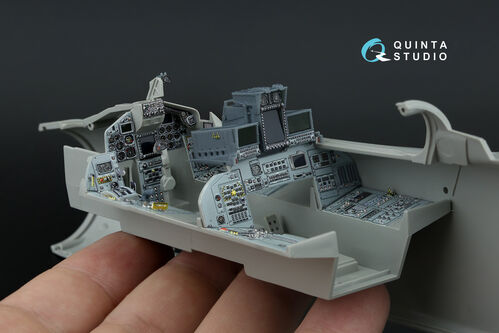 Quinta Studio QDS+32228 PANAVIA Tornado Gr.4 - 3D-Printed & Coloured Interior with 3D-printed Resin Parts (Small Version / for Italeri kits)