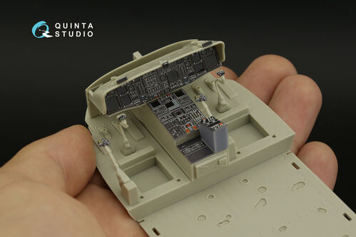 Quinta Studio QDS+35108 Sikorsky MH-60 L - 3D-Printed & Coloured Interior with 3D-printed Resin Parts (Small Version / for Kitty Hawk kits)
