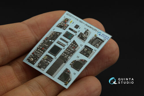 Quinta Studio QDS32111 McDonnell Douglas F/A-18 A++ - 3D-Printed & Coloured Interior Small Version (for Academy kits)