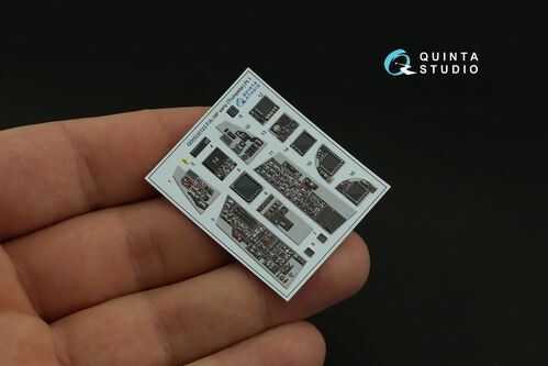 Quinta Studio QDS32123 Boeing F/A-18 F Early - 3D-Printed & Coloured Interior Small Version (for Trumpeter kits)