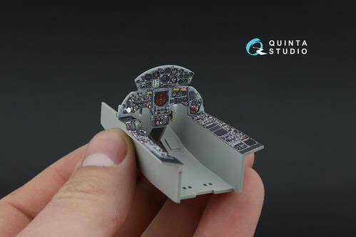 Quinta Studio QDS32181 Lockheed F-104 S-ASA - 3D-Printed & Coloured Interior Small Version (for Italeri kits)
