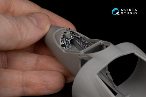 Quinta Studio QDS48292 AV-8 A Late - 3D-Printed & Coloured Interior Small Version (for Kinetic kits)