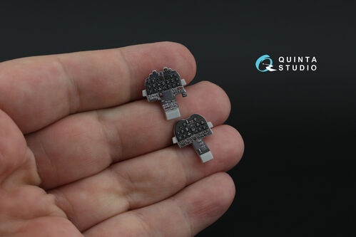 Quinta Studio QDS48497 North Amercian F-82 H Twin Mustang - 3D-Printed & Coloured Interior Small Version (for Modelsvit kits)
