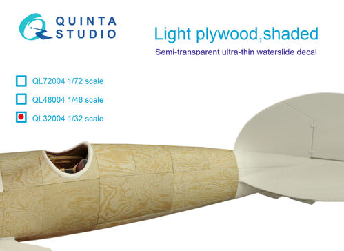 Quinta Studio QL32004 Light Plywood - Shaded