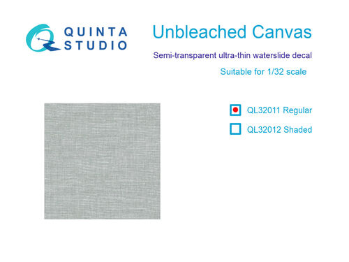 Quinta Studio QL32011 Unbleached Canvas - Regular