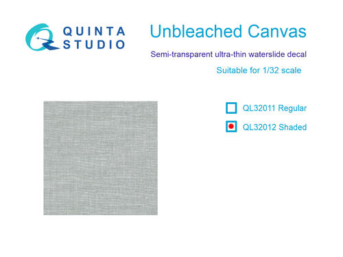 Quinta Studio QL32012 Unbleached Canvas - Shaded