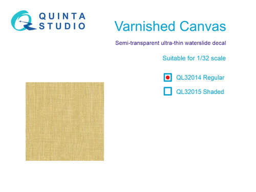 Quinta Studio QL32014 Varnished Canvas - Regular