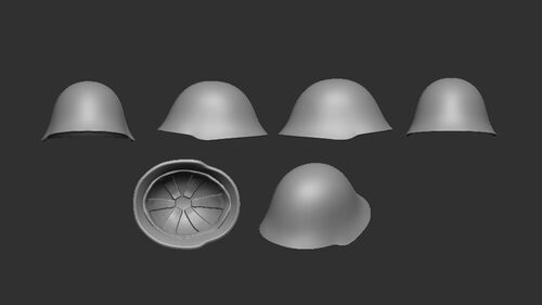 Firma49 H020-48 Yugoslav Helmet M59/85 (Detail)