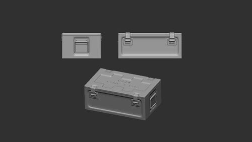 Firma49 A052-72 British Ammunition Crate (C224)