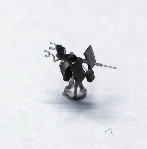 Seed Hobby 350013 WWII USN 20mm Oerlikon AA Gun Single Mid/Late Type B (16pcs) 3D Printing