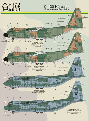 FCM 72003 Lockheed C-130 Hercules (FAB 4 versions)