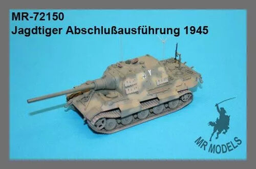 MR Modellbau 72150 Jagditer Final Version 1945 - Conversion Set For Revell 03129