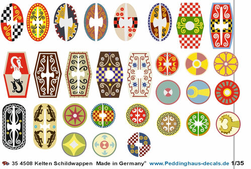 Peddinghaus-Decals 4508 Celtic Shield Crest