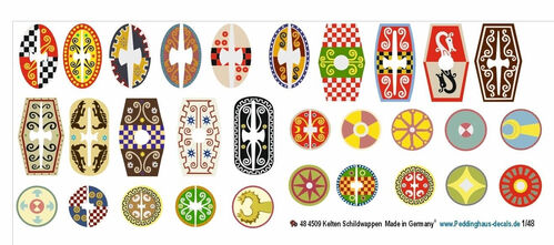 Peddinghaus-Decals 4509 Celtic Shield Crest