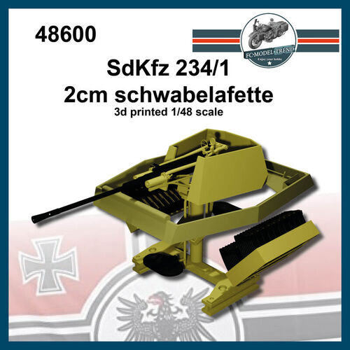 FC ModelTrend 48600 Sd.Kfz. 234/1 2cm Schwabelafette Conversion Set