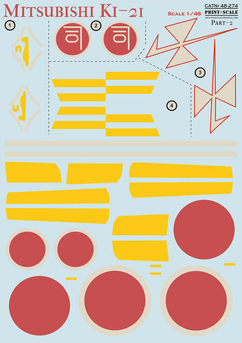 Print Scale 48-274 Mitsubishi Ki-21 Part 2